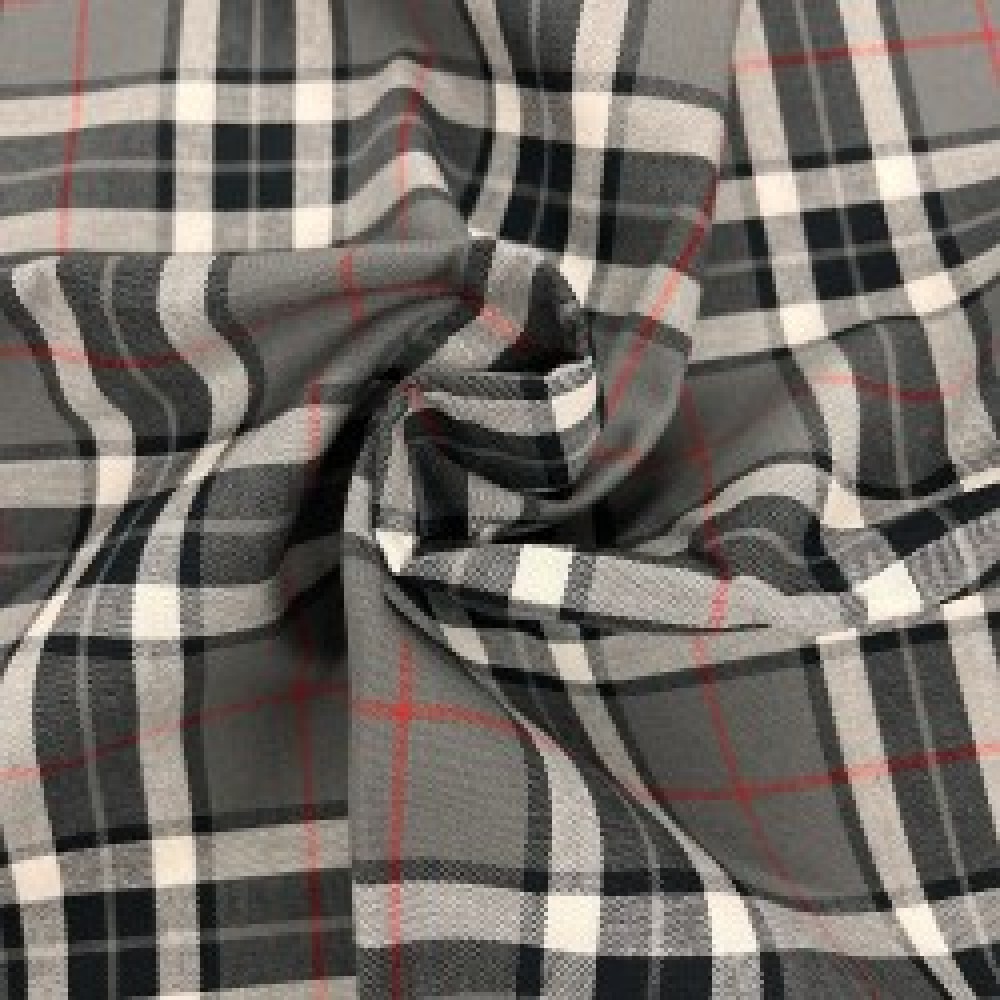 Tartan Check Twill Cloth AY3333H F by Cosmo - By The Half Yard
