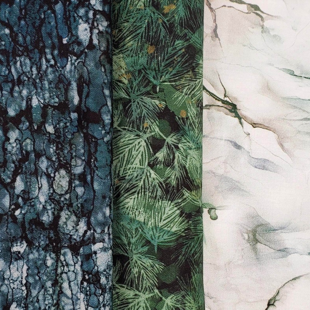Lone Wolf Half Yard Bundle Plus Panel by Northcott Fabrics