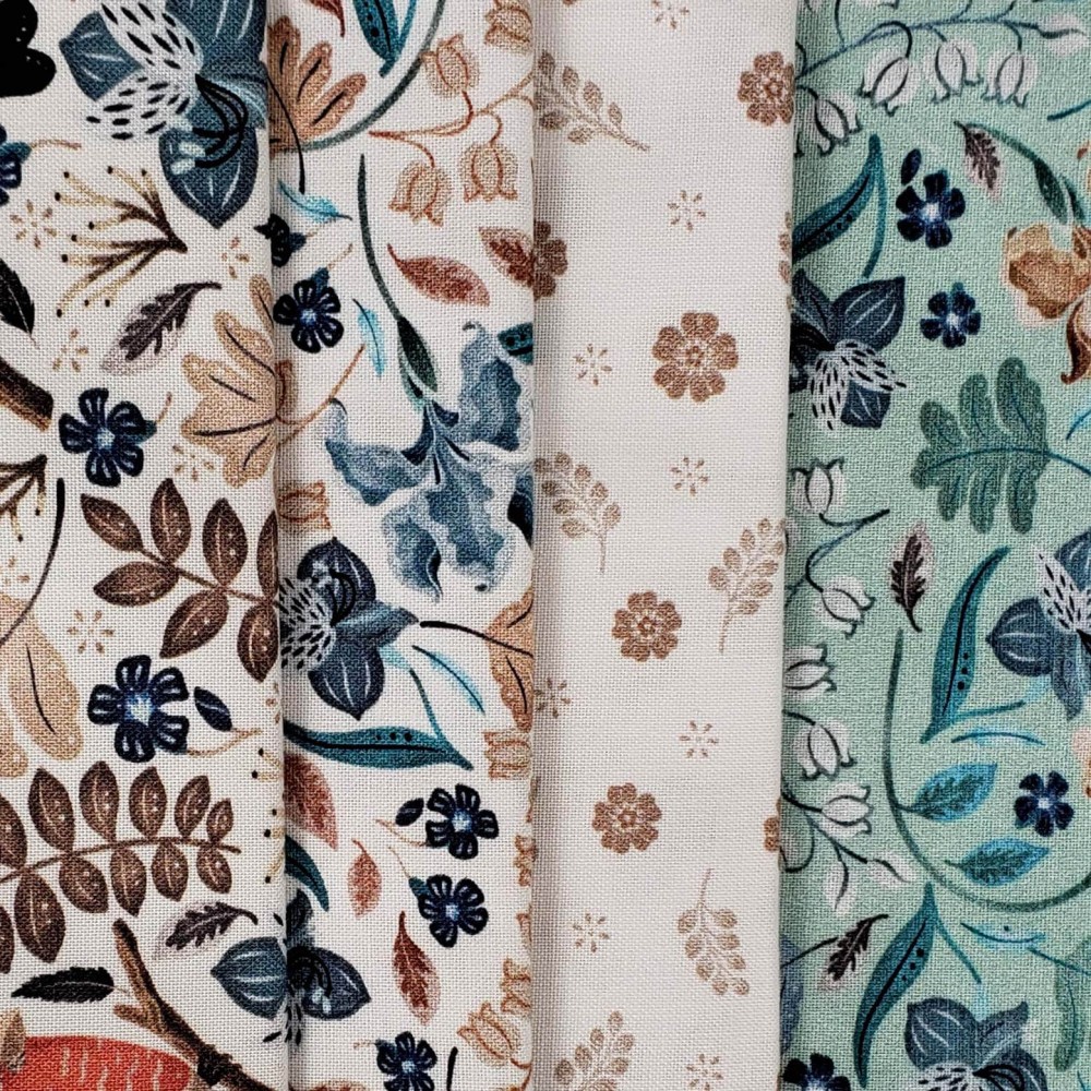 Feathers and Flora Fat Quarter Bundle
