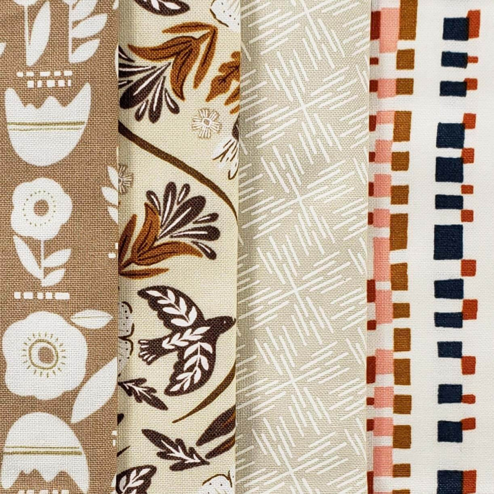 Folk & Lore Fat Quarter Bundle w/Panel
