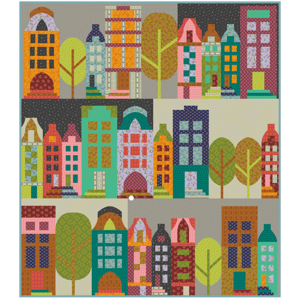 Park Place Quilt Kit & Wonder Curve Ruler