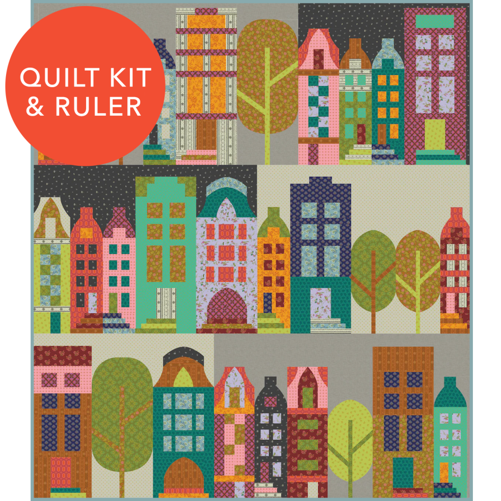 Park Place Quilt Kit & Wonder Curve Ruler
