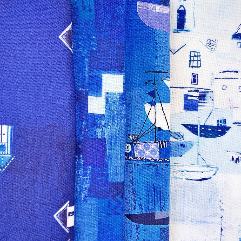 Shoreline Fat Quarter Bundle by Robert Kaufman Fabrics