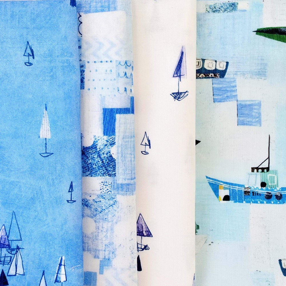 Shoreline Fat Quarter Bundle by Robert Kaufman Fabrics