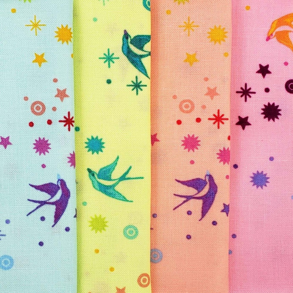 Tula Pink True Colors Fairy Dust Fat Quarter Bundle by FreeSpirit Fabrics