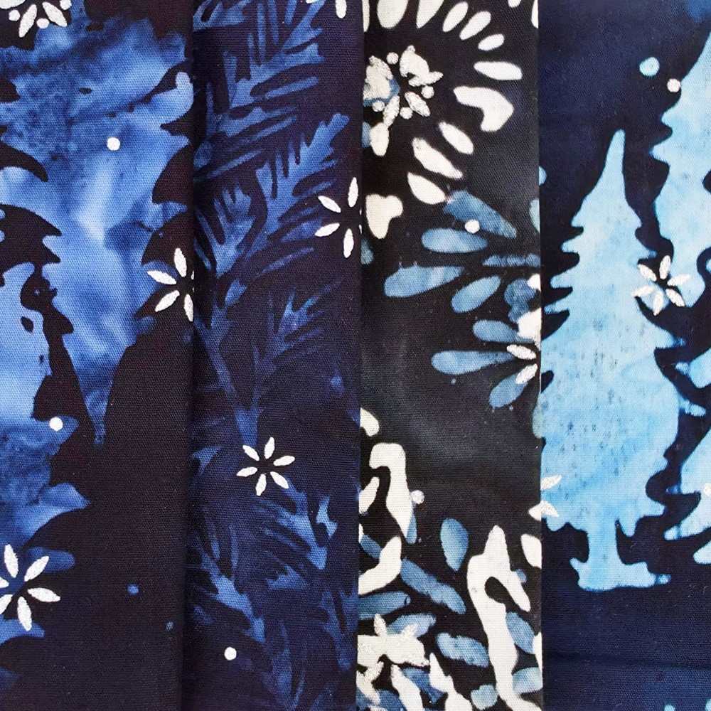 Winter Pines Artisan Batiks 5 Inch Squares Pack by Robert Kaufman