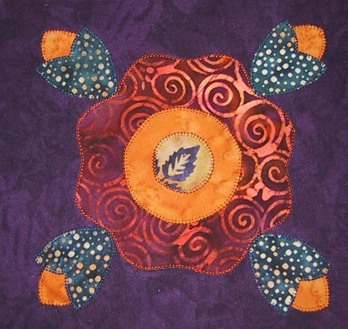 Sample machine applique