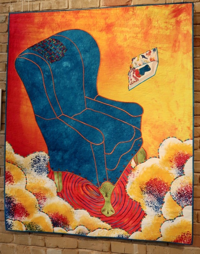 Blue Book on Blue Chairs