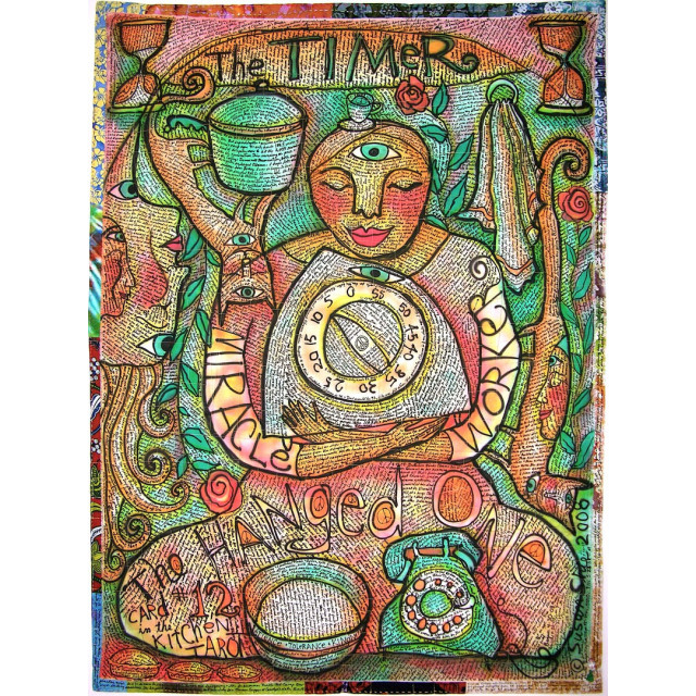 The Timer / Hanged One: Card #12 in the Kitchen Tarot