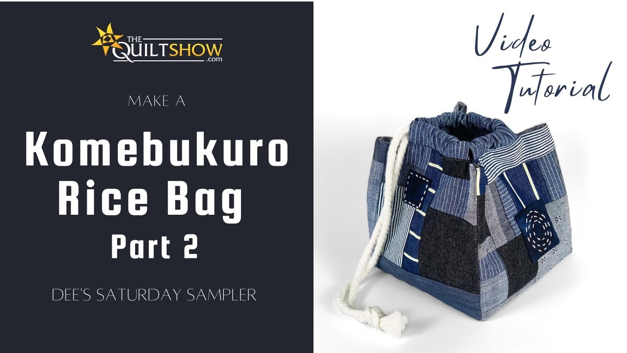 Japanese "Komebukuro" Rice Bag